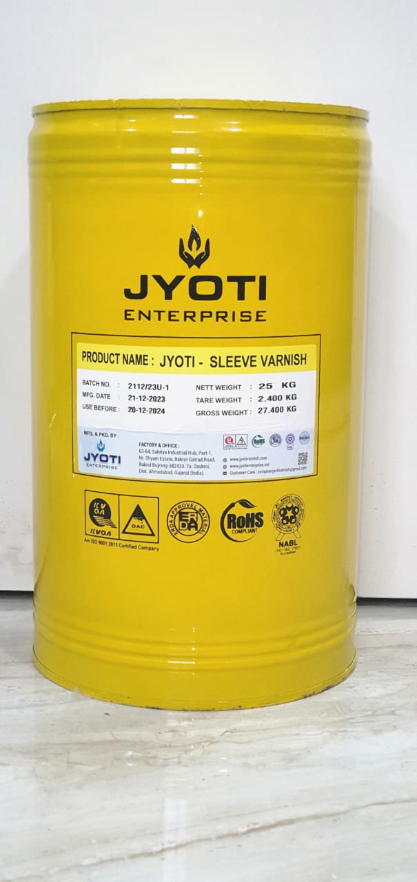 JYOTI-155 Fiber Glass Sleeve Varnish